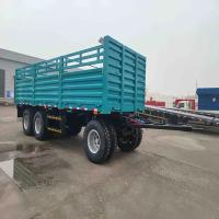 China 2 Axle 1 Year After-sales Service Dump Truck Cubic Meter Side Hydraulic Tipper Trailer for sale