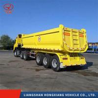 China Tipping Semi Trailer Tipper Truck Trailer Dump Trailer with 1 Year After-sales Service for sale