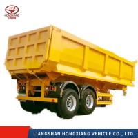China Tipping Semi Trailer Tipper Truck Trailer Dump Trailer with 1 Year After-sales Service for sale