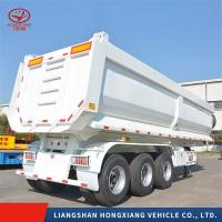 China Tipping Semi Trailer Tipper Truck Trailer Dump Trailer with 1 Year After-sales Service for sale