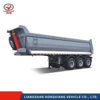 China Tipping Semi Trailer Tipper Truck Trailer Dump Trailer with 1 Year After-sales Service for sale