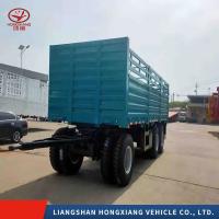 China 2/3/4 Axles U-Shaped End Rear Tipper Semi Truck Trailer for Heavy Duty Transporting for sale