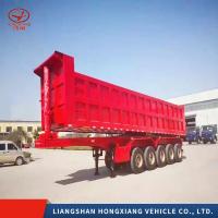 China Customization 13500X3000X1550 mm Tipper Truck Dumper Semi Trailer Dump Truck Trailer for sale