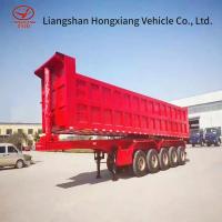 China Steel Grade Heavy Duty Dump Trailer and RC Trailer Dump Truck Trailer for Heavy Loads for sale