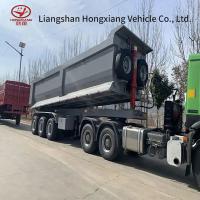 China Steel Grade Heavy Duty Dump Trailer and RC Trailer Dump Truck Trailer for Heavy Loads for sale