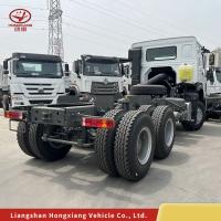 China 8L Engine Capacity Cylinder Tractor Truck with Manual Window and Heavy-Duty Fuel Tank for sale