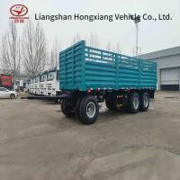China Feet Dump Skeletal Semi Trailer with Germany Hyva Hydraulic System 13500X3000X1550 mm for sale