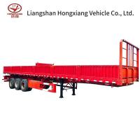 China Cross Arm Type Suspension Systems Steel Rear Dumper Semi Trailer for Heavy Duty Loads for sale