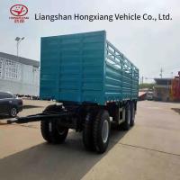 China Cross Arm Type Suspension Systems Steel Rear Dumper Semi Trailer for Heavy Duty Loads for sale