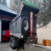 China 4 Axles 30t 50t U Shape Dump Truck Semi Trailer Tread 2240mm Affordable and Durable for sale