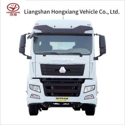 China Newindu Technology Hongyan Wheel Tractor Truck and Trailer with Manual Window Design for sale