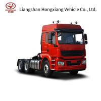 China Newindu Technology Hongyan Wheel Tractor Truck and Trailer with Manual Window Design for sale