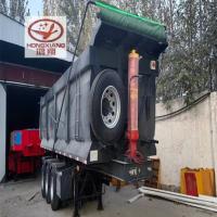 China Steel Material 70 Ton Hydraulic Semi Truck Trailer with ABS Anti-lock Braking System for sale