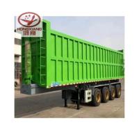 China Dump Truck Trailer 30tons 60tons Dump Trailer with 13t Axle and 1 Year After-sales Service for sale