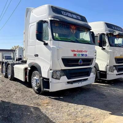 China Segement Heavy Truck HOWO T7 440HP 6X4 Tractor Truck with Good Condition for sale
