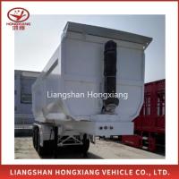 China 40 Ton 50tons 3 Axles Truck Semi Rear Dump Trailer Not Self-dumping and Affordable for sale