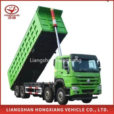 China 3 Axle Rear End Tipper Truck Dumper Semi Trailer Dump Truck Trailer for High Capacity for sale