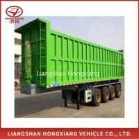 China 3 Axle Rear End Tipper Truck Dumper Semi Trailer Dump Truck Trailer for High Capacity for sale