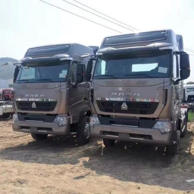 China 430HP HOWO T7 Methane Butane CNG Tractor Truck for Natural Gas Towing for sale