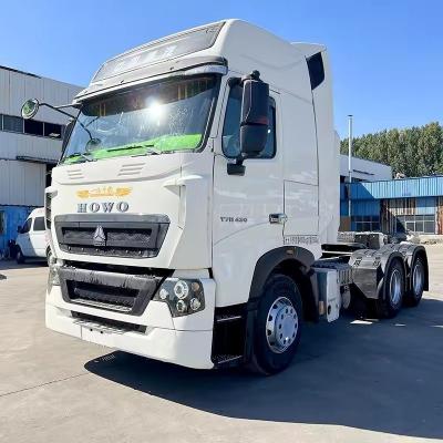 China Left Steering HOWO T7 Tractor with Good Condition and 8.2tons Load Capacity for sale