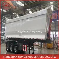 China 1 Year After-sales Service 35 Cubic Meter Tractor Rear Dump Tipper Truck Dump Semi Trailer for sale