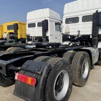 China Logistics Transportation HOWO T7 A7 FAW Sitrak CNG Tractor Truck with Manual Window for sale
