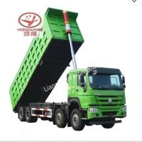 China 60ton Lifting Tipping Dump Tipper Semi Truck Trailer with ABS Anti-lock Braking System for sale