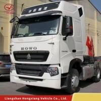China Shandong Sinotruk HOWO T7 Tractor Truck with Front One Diesel Engine and 12.00r20 Tires for sale