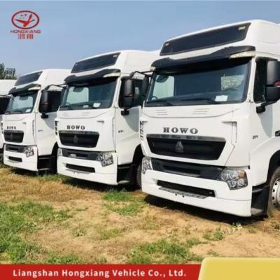China Hot HOWO T7 6X4 Methane Tractor Truck Engine Capacity＞8L and 1 Year After-sales Service for sale