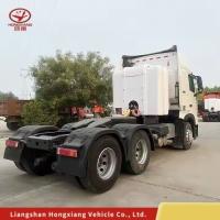 China Hot HOWO T7 6X4 Methane Tractor Truck Engine Capacity＞8L and 1 Year After-sales Service for sale