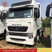 China GCC Certified HOWO T7 LNG CNG Cascade Trailer Tractor Truck with Engine Capacity＞8L for sale