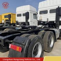 China GCC Certified HOWO T7 LNG CNG Cascade Trailer Tractor Truck with Engine Capacity＞8L for sale