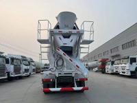 China 6x4 Drive Mode Self Loading Concrete Mixer Truck with Pump at Best 12.00r22.5 Tires for sale