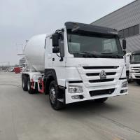 China 6x4 Drive Mode Self Loading Concrete Mixer Truck with Pump at Best 12.00r22.5 Tires for sale