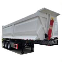 China U Shaped Tipper Dump Semi Trailer Utility Truck Remote Control Trailer 12r22.5 Tire 1 for sale