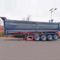 China U Shaped Tipper Dump Semi Trailer Utility Truck Remote Control Trailer 12r22.5 Tire 1 for sale