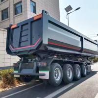 China U Shaped Tipper Dump Semi Trailer Utility Truck Remote Control Trailer 12r22.5 Tire 1 for sale