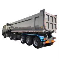 China U Shaped Tipper Dump Semi Trailer Utility Truck Remote Control Trailer 12r22.5 Tire 1 for sale