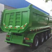 China 50 Ton Heavy Duty Dump Trailers for Mining Tipper Truck Trailer Not Self-dumping for sale