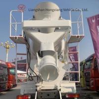 China 3.5m3 Small Articulated Self Loading Concrete Mixer Truck with 4 Axles and Manual Window for sale