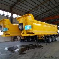 China 40 50 60 Ton U-Shaped End Rear Tipper Dump Semi Truck Trailers Customization for Your for sale