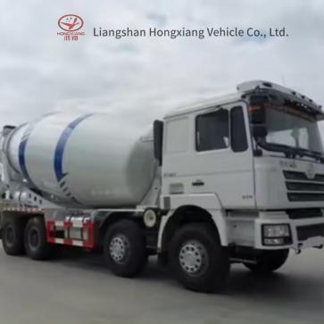 China 2023 Official 8cbm 10cbm 12cbm Truck Mounted Concrete Mixer Truck with Customization for sale
