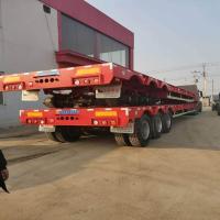 China Please Consult Customer Service for Iron Flatbed Low Bed Semi Trailer 40t-100t for sale