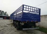 China 60 80t Animal Transport Post Fence Trailer Semi-Trailer with 2.3.4 Axle Configuration for sale
