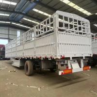 China Fence Trailer Semi-Trailer with 8.12.16 Tire Number 3-Axle 5.8 tons for sale