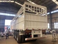 China Fence Trailer Semi-Trailer with 8.12.16 Tire Number 3-Axle 5.8 tons for sale