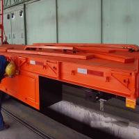 China Made 3 Axles Low Bed Trailer 40FT Lowboy Semi Trailer with 12r22.5 Tires and Iron Frame for sale