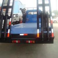 China Made 3 Axles Low Bed Trailer 40FT Lowboy Semi Trailer with 12r22.5 Tires and Iron Frame for sale