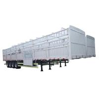 China 4 Axis Side Wall Trailer Fence Cargo Semi-Trailer with Light Duty Grade Affordable for sale
