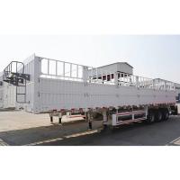 China 3-Axle 40-Foot Sidewall Trailer 40-100 Ton Fence Cargo Semi-Trailer within Light Duty for sale